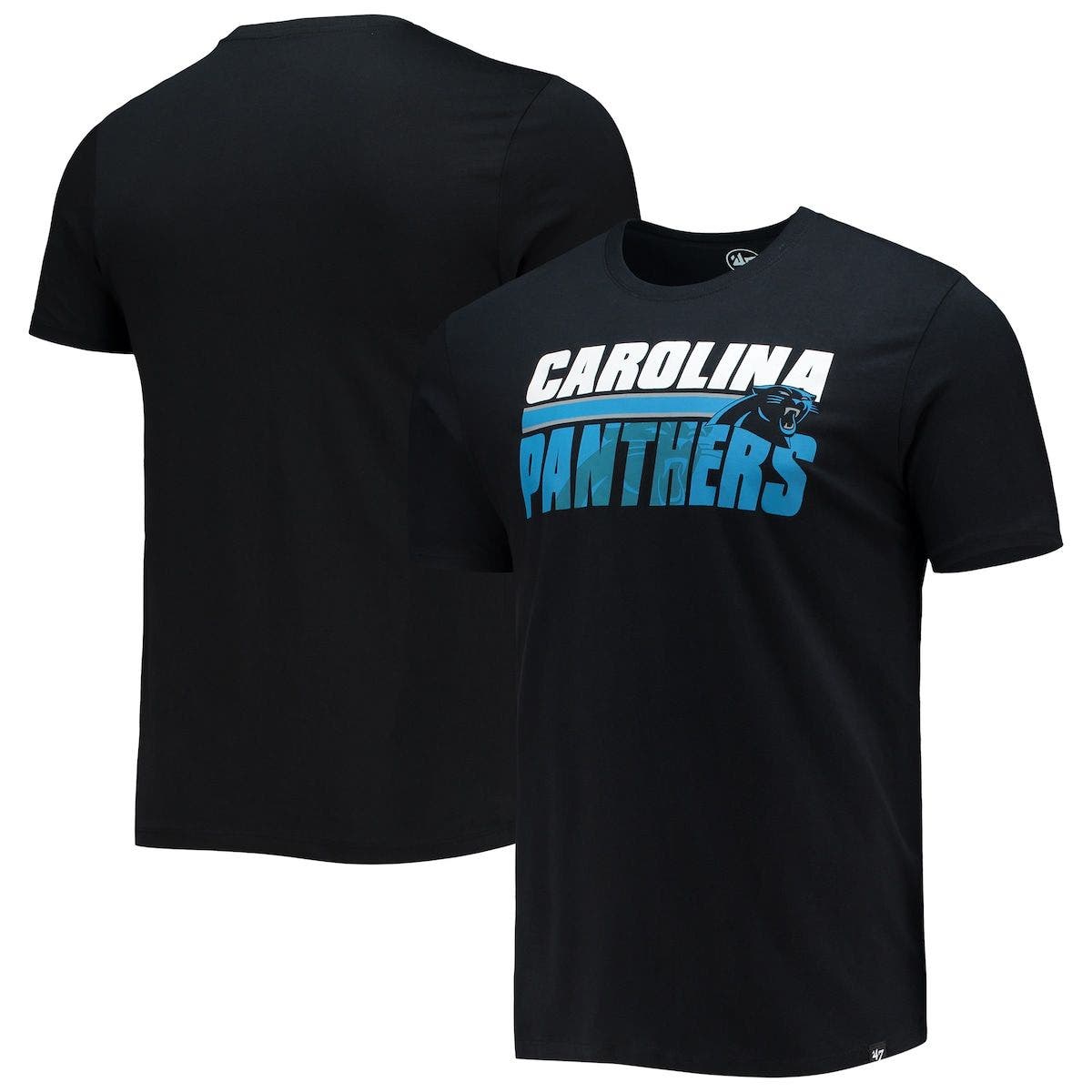 '47 Men's '47 Black Carolina Panthers Shadow T-Shirt | Nordstrom
