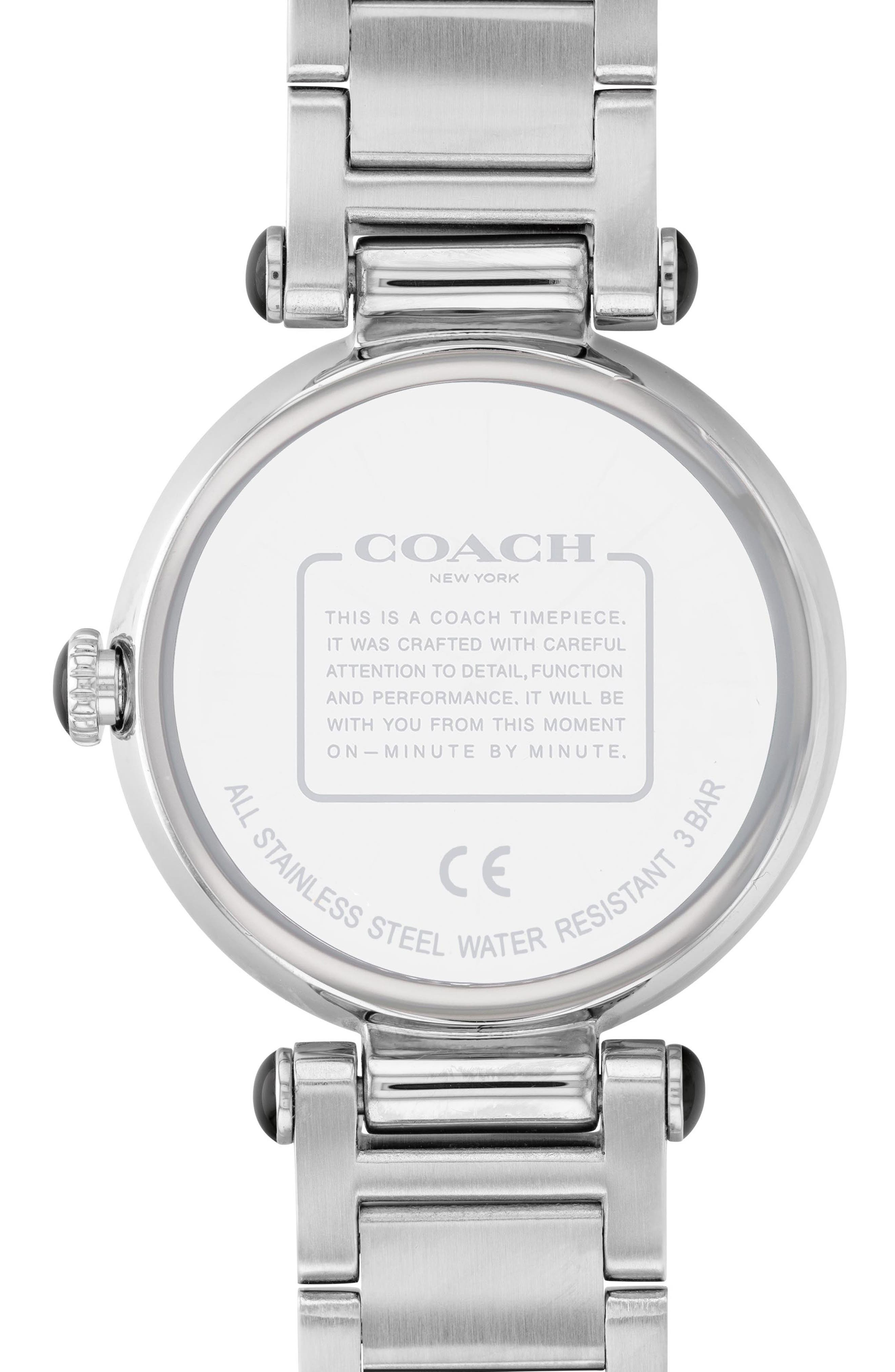 COACH Cary Rainbow Bracelet Watch, 34mm | Nordstrom