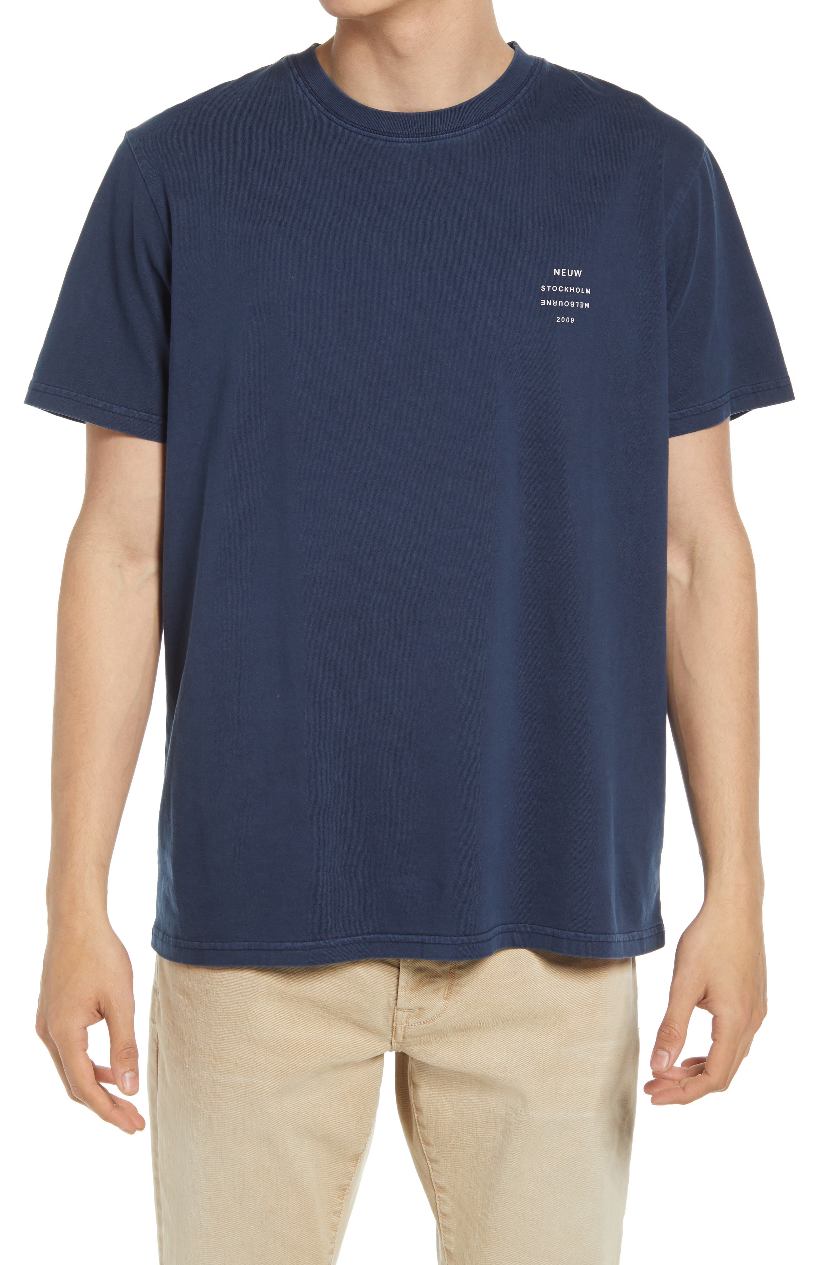 EAN 9356249081029 - Men's Neuw Denim Band Short Sleeve Logo Tee, Size ...