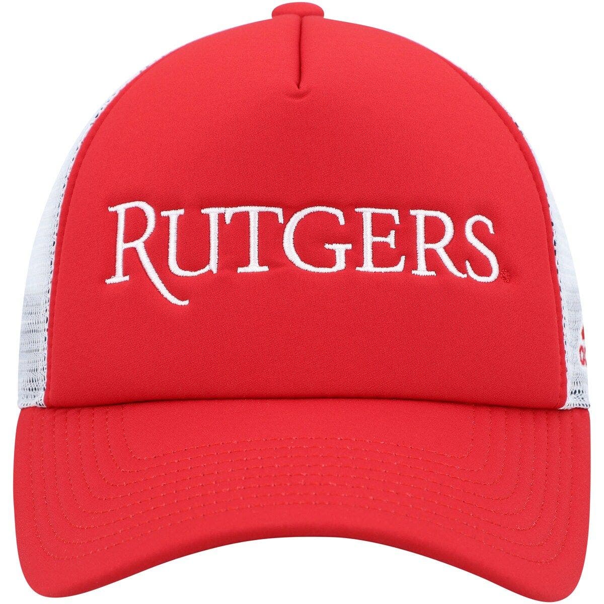 adidas Men's adidas Scarlet/White Rutgers Scarlet Knights Foam Trucker ...