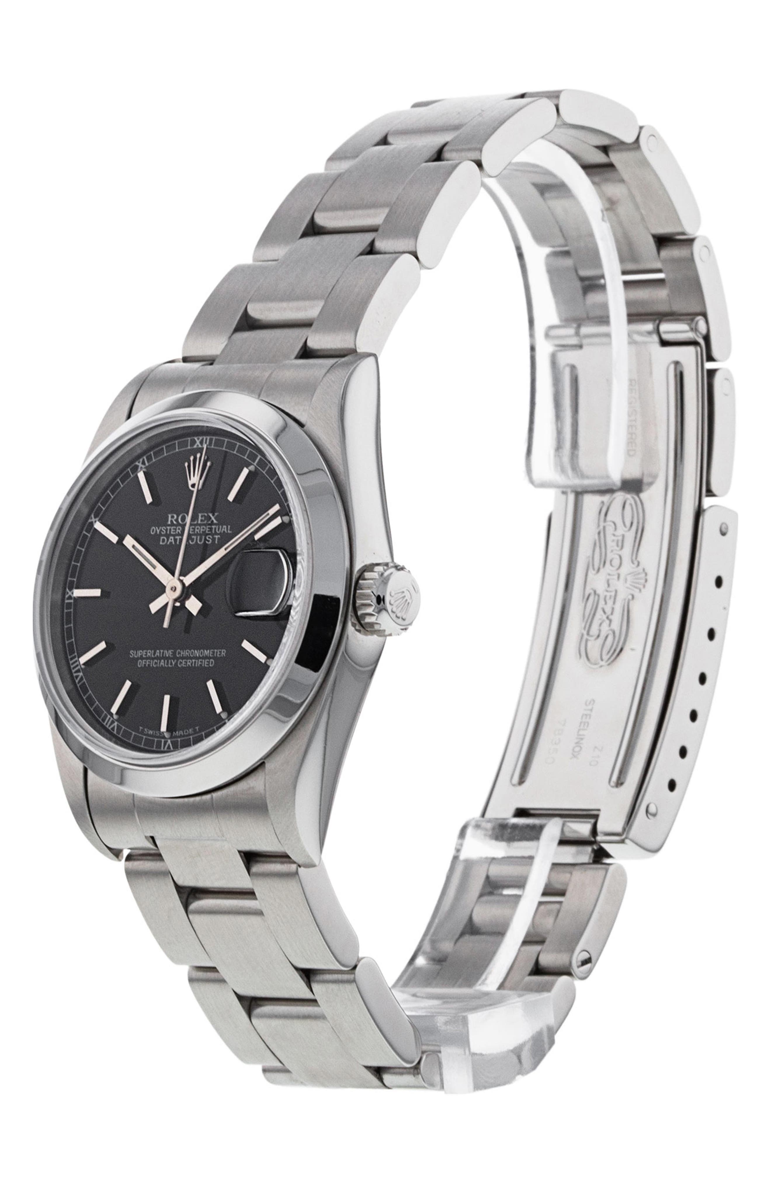 Watchfinder & Co. Rolex Preowned Oyster Perpetual Datejust Bracelet ...