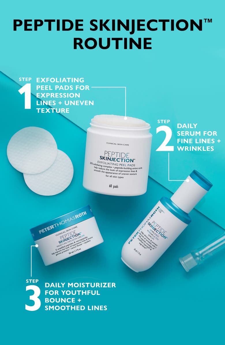 Peter Thomas Roth Peptide Skinjection Exfoliating Peel Pads | Nordstrom