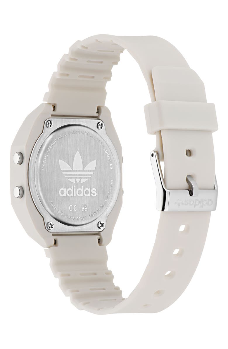 adidas Digital Two Resin Strap Watch, 36mm | Nordstrom
