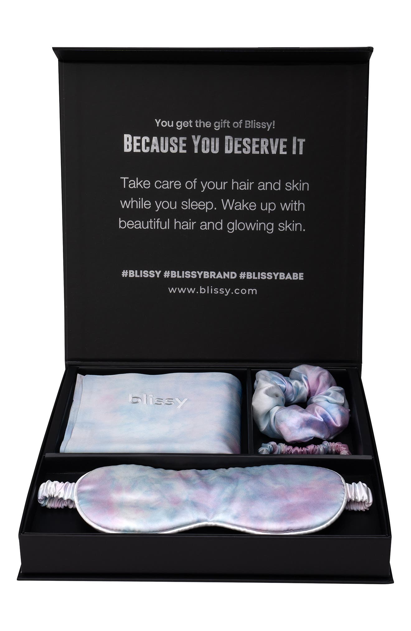 BLISSY Dream 4-Piece Mulberry Silk Set | Nordstrom