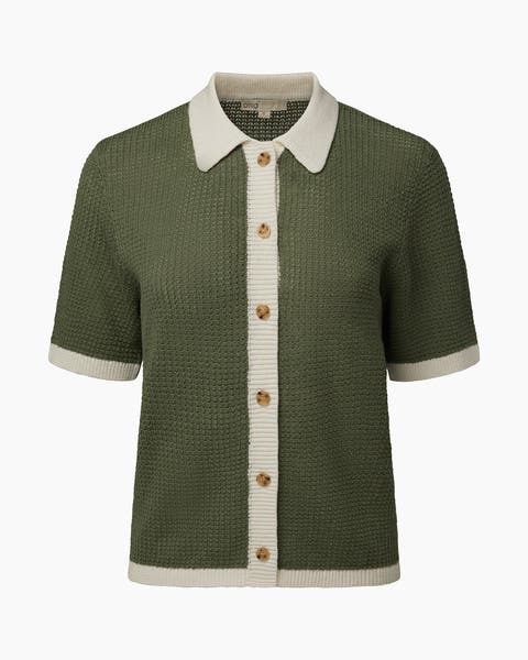 Women's 100% Linen Button Up Tops | Nordstrom