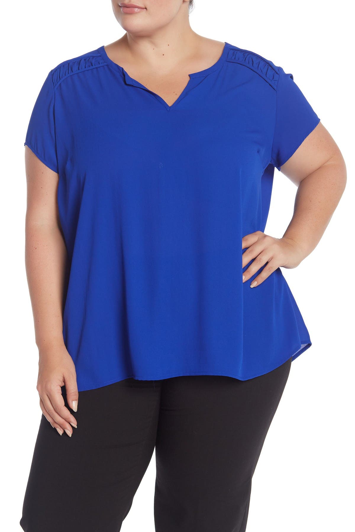 Pleione | Sofia Short Sleeve Blouse | Nordstrom Rack
