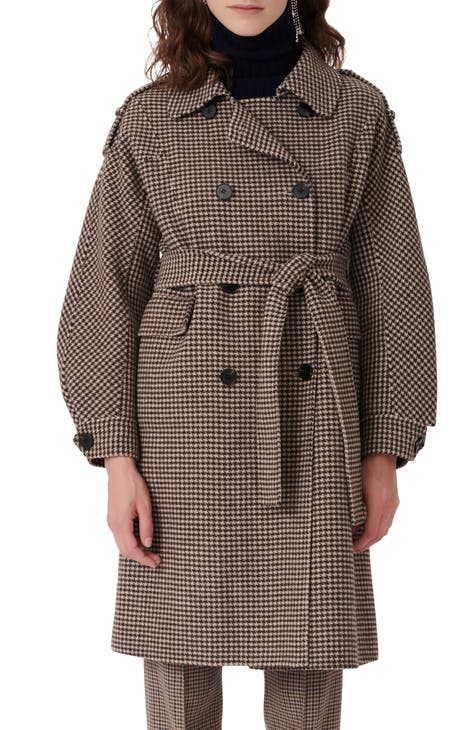 Women's Brown Wool Coats | Nordstrom