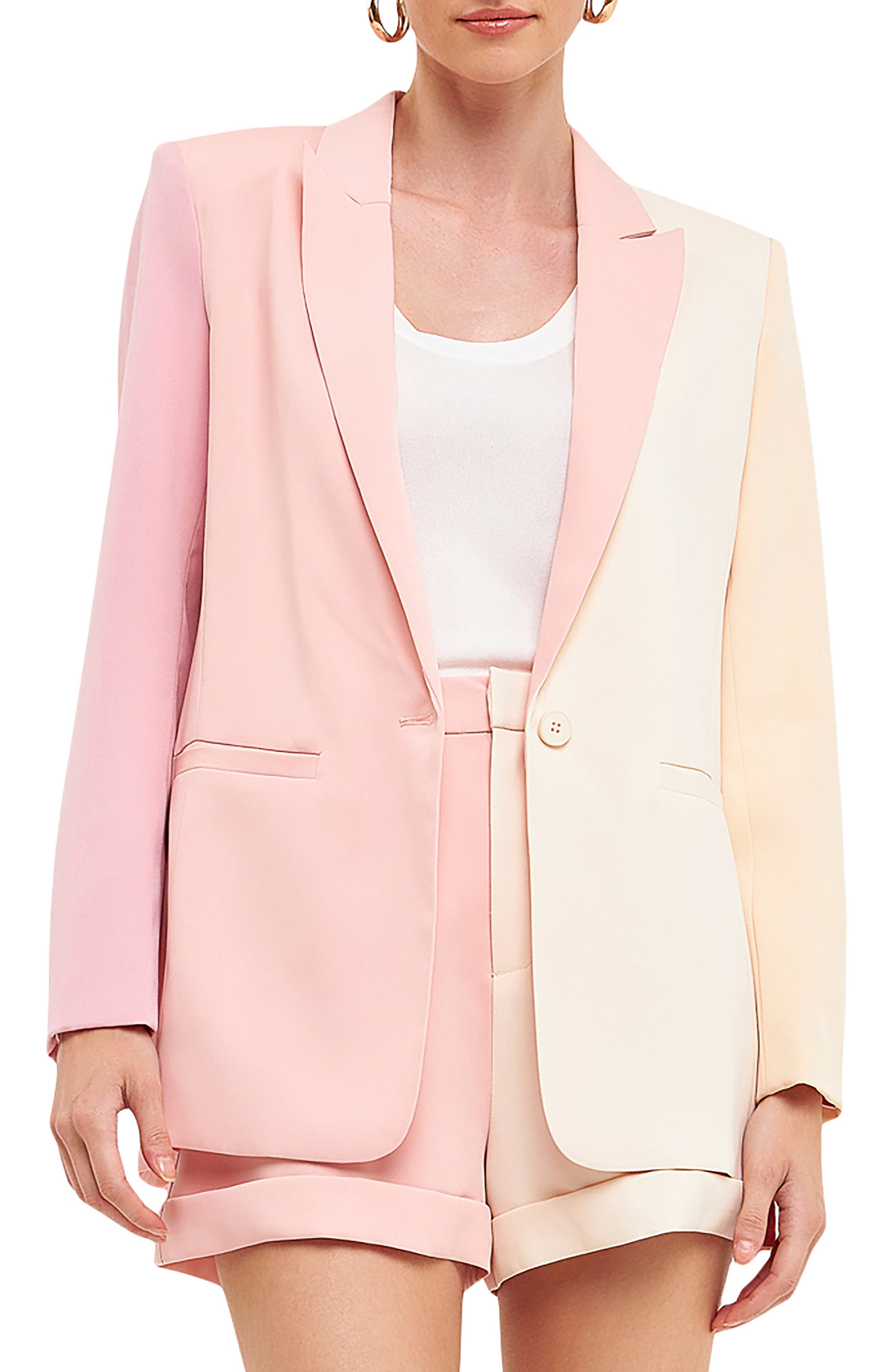 Endless Rose Colorblock Blazer | Nordstrom