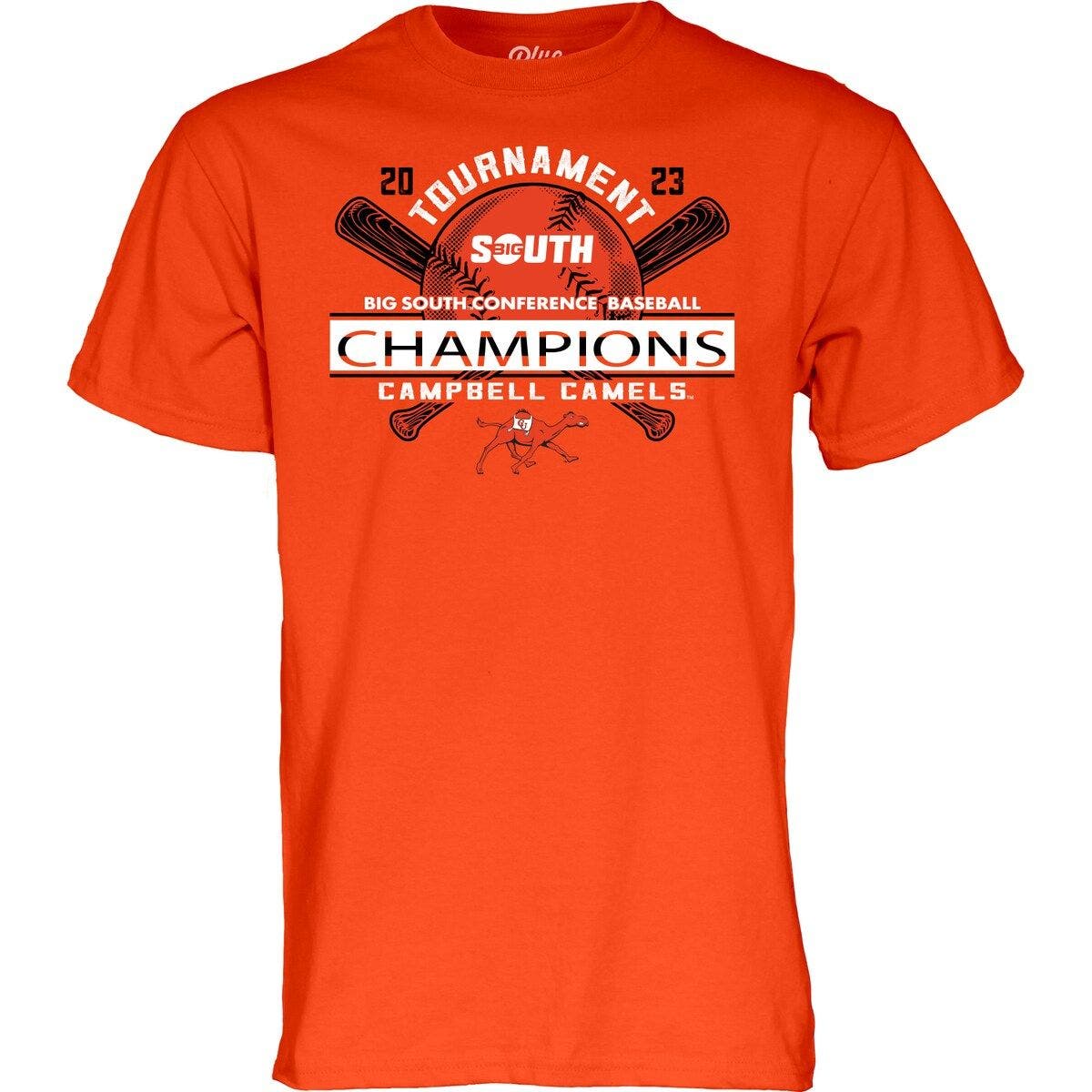 BLUE 84 Orange Campbell Fighting Camels 2023 Big South Baseball ...