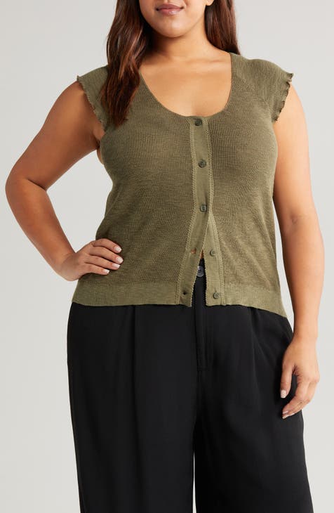 Women's Green Plus-Size Sweaters | Nordstrom