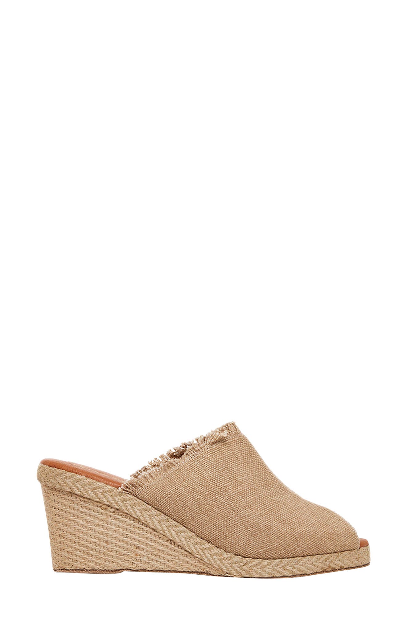 André Assous Popy Frayed Wedge Mule | Nordstromrack