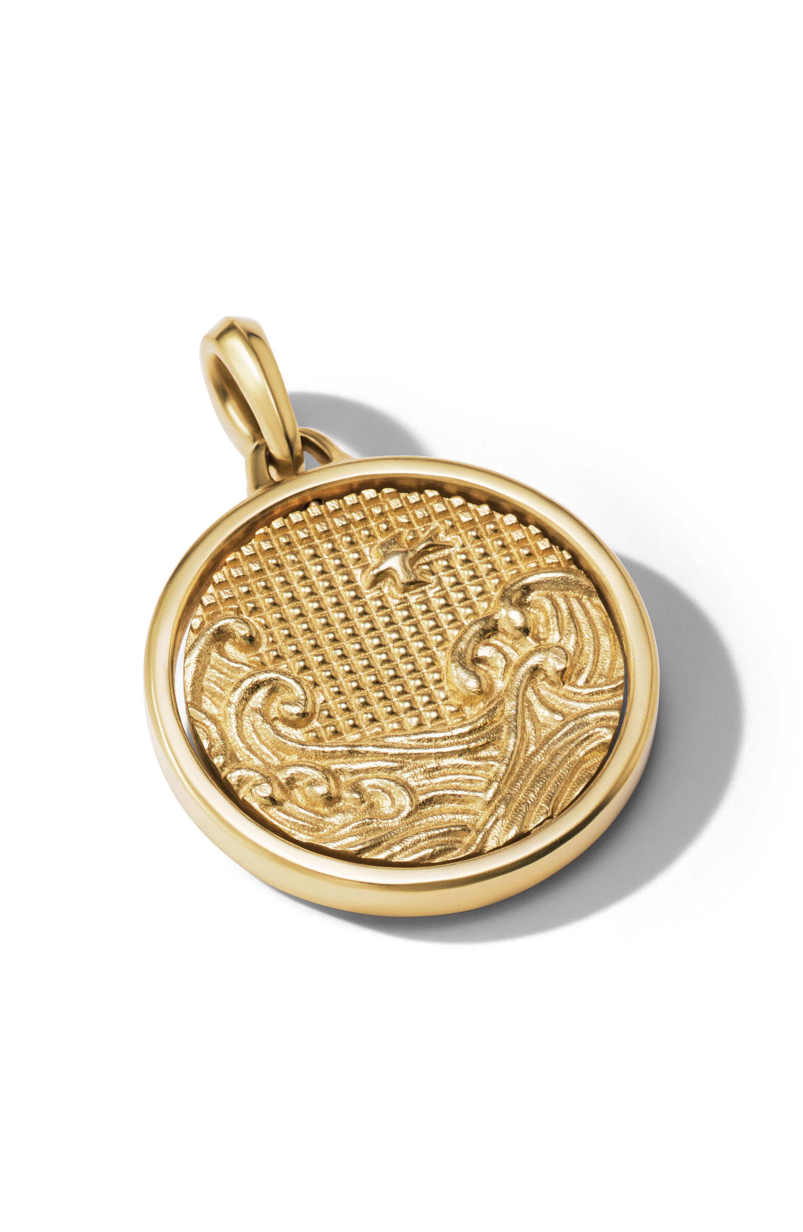 David Yurman Water & Fire Amulet in 18K Yellow Gold | Nordstrom