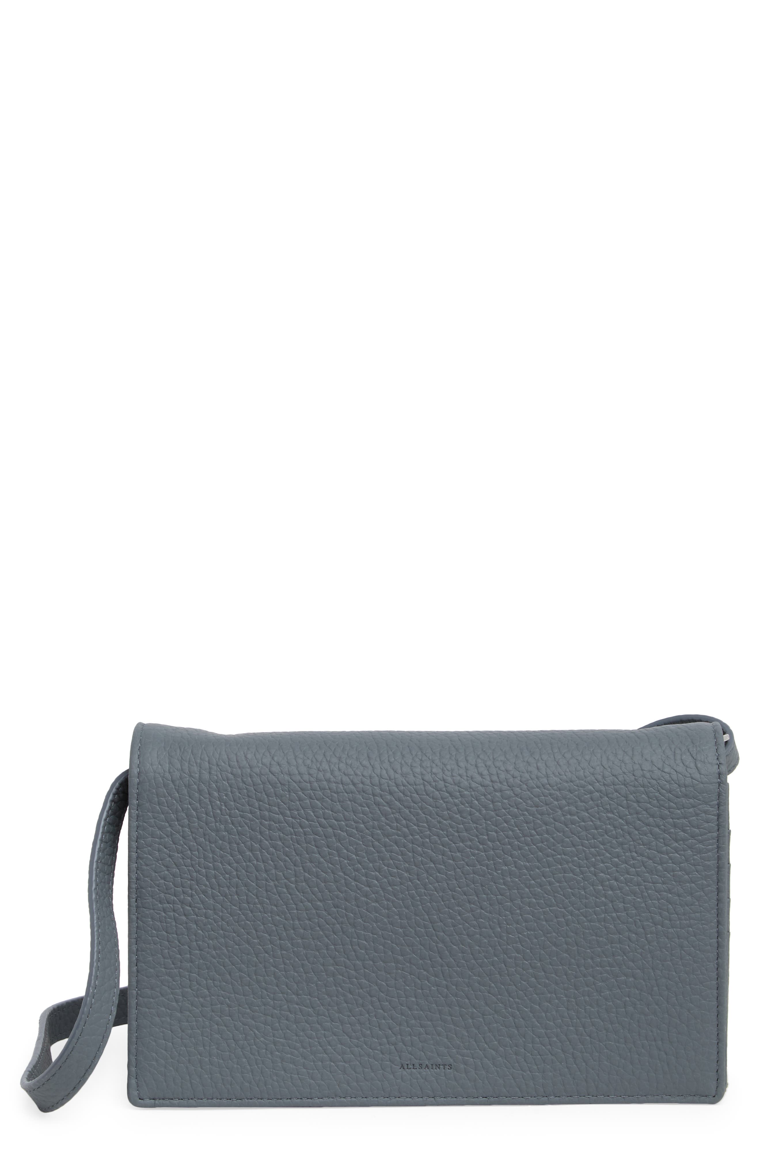 AllSaints Fetch Chain Crossbody Wallet | Nordstromrack