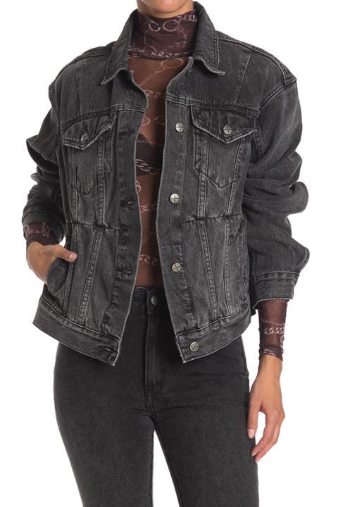 Women's Black Denim Jackets | Nordstrom Rack