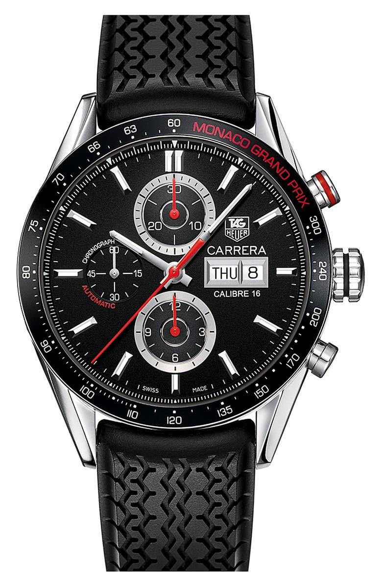 TAG Heuer 'Monaco Grand Prix' Automatic Watch (Limited Edition) | Nordstrom TAG Heuer 'Monaco Grand Prix' Automatic Watch (Limited Edition) | Nordstrom