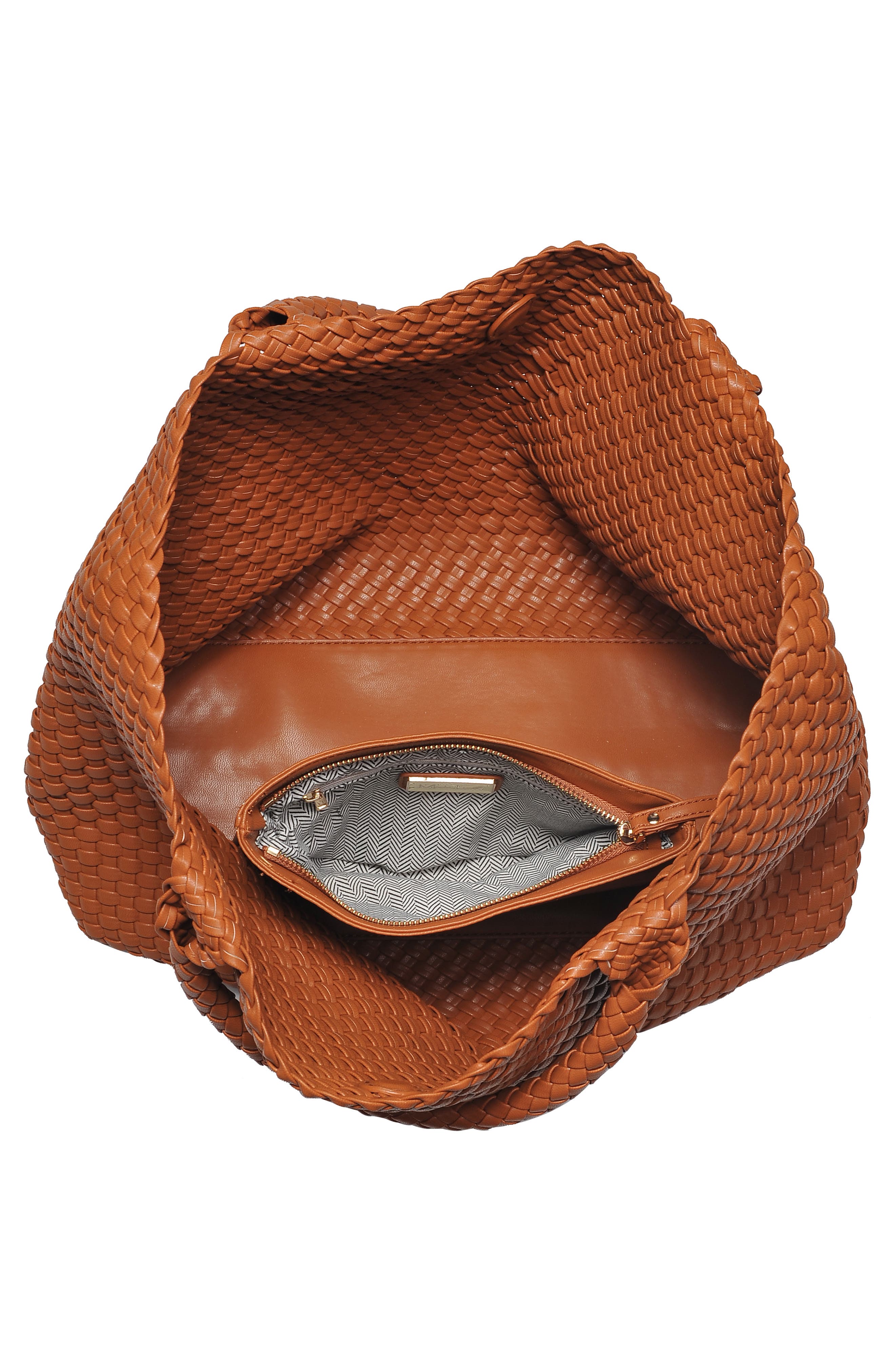 MODA LUXE Woven Unlined Tote Bag and Pouch | Nordstromrack