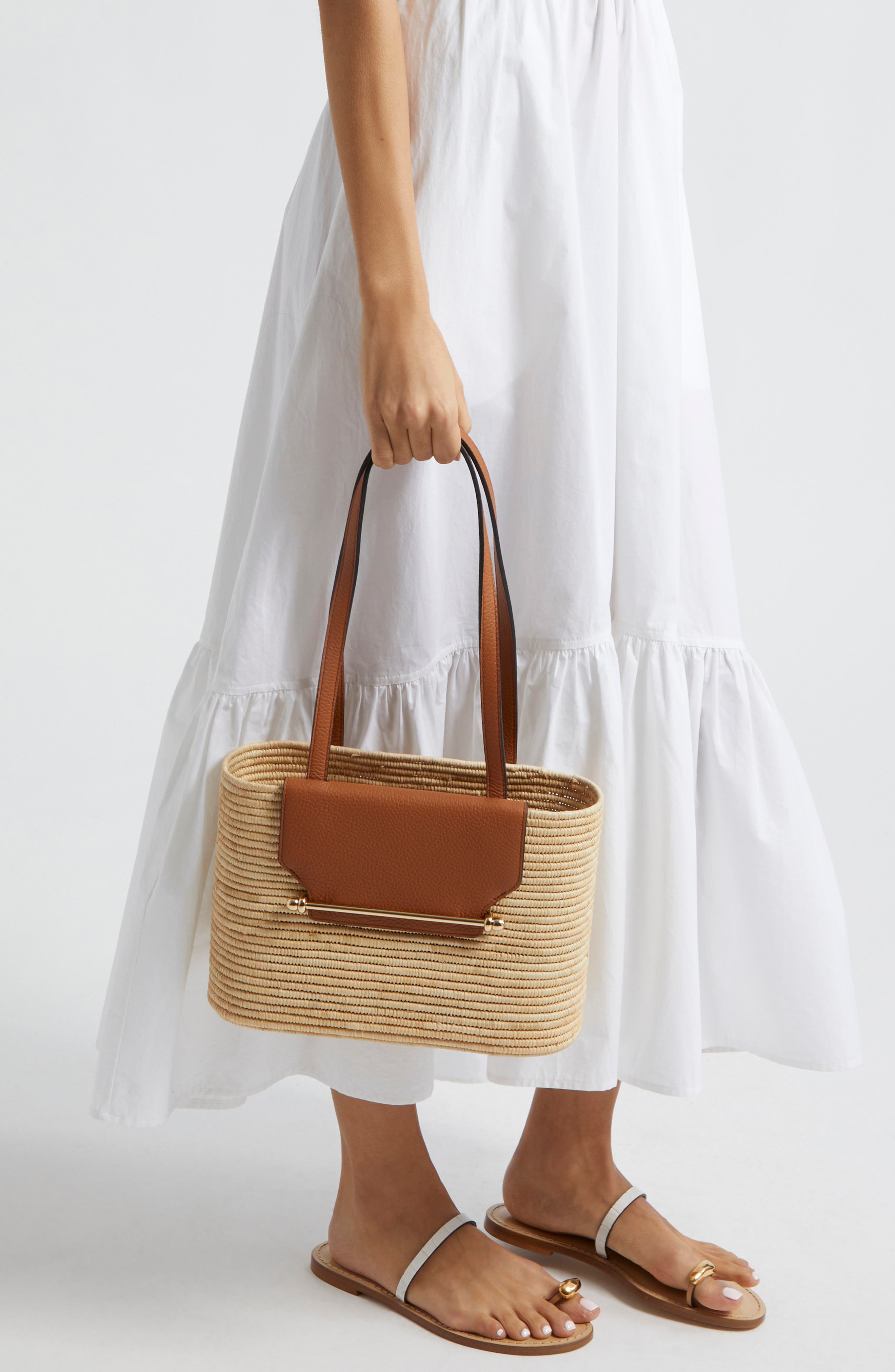 Strathberry Raffia Basket Tote | Nordstrom