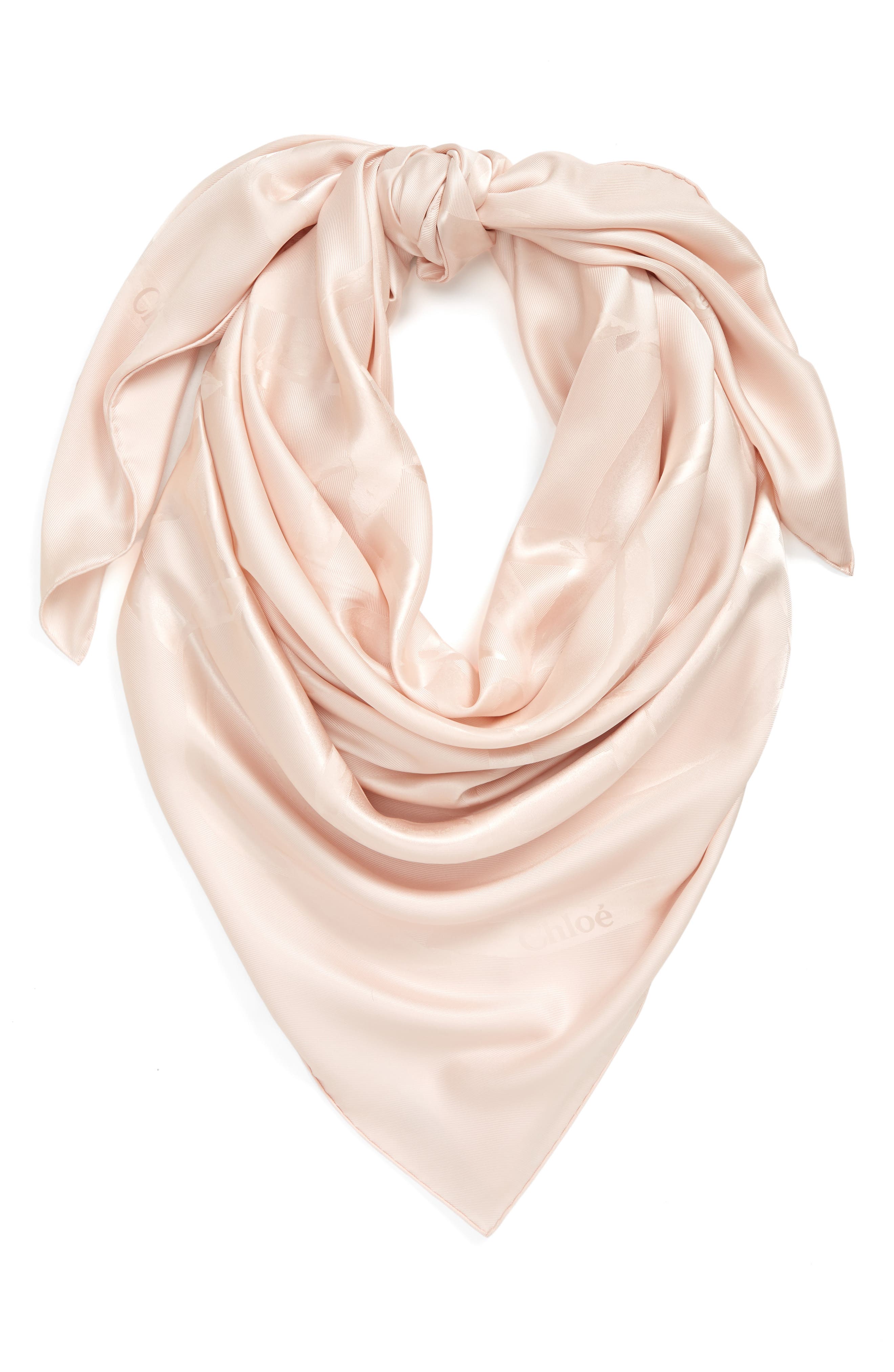 Chloé Ribbon Jacquard Silk Scarf | Nordstrom