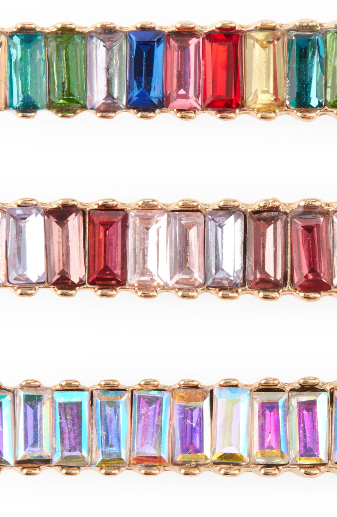 Petit Moments Bijou 3-Pack Crystal Barrettes | Nordstrom