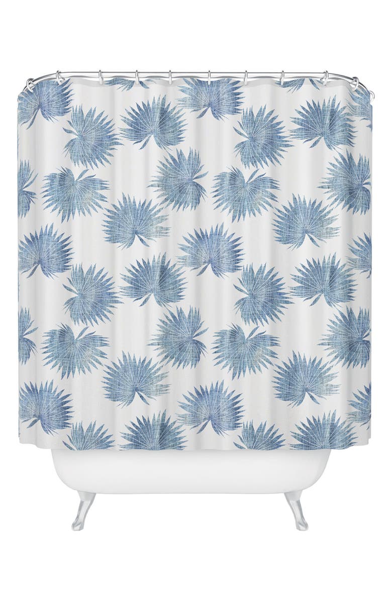 Deny Designs Sun Palm Chambray Shower Curtain | Nordstrom
