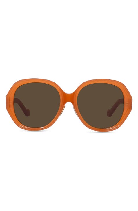 Orange Round & Oval Sunglasses for Women | Nordstrom