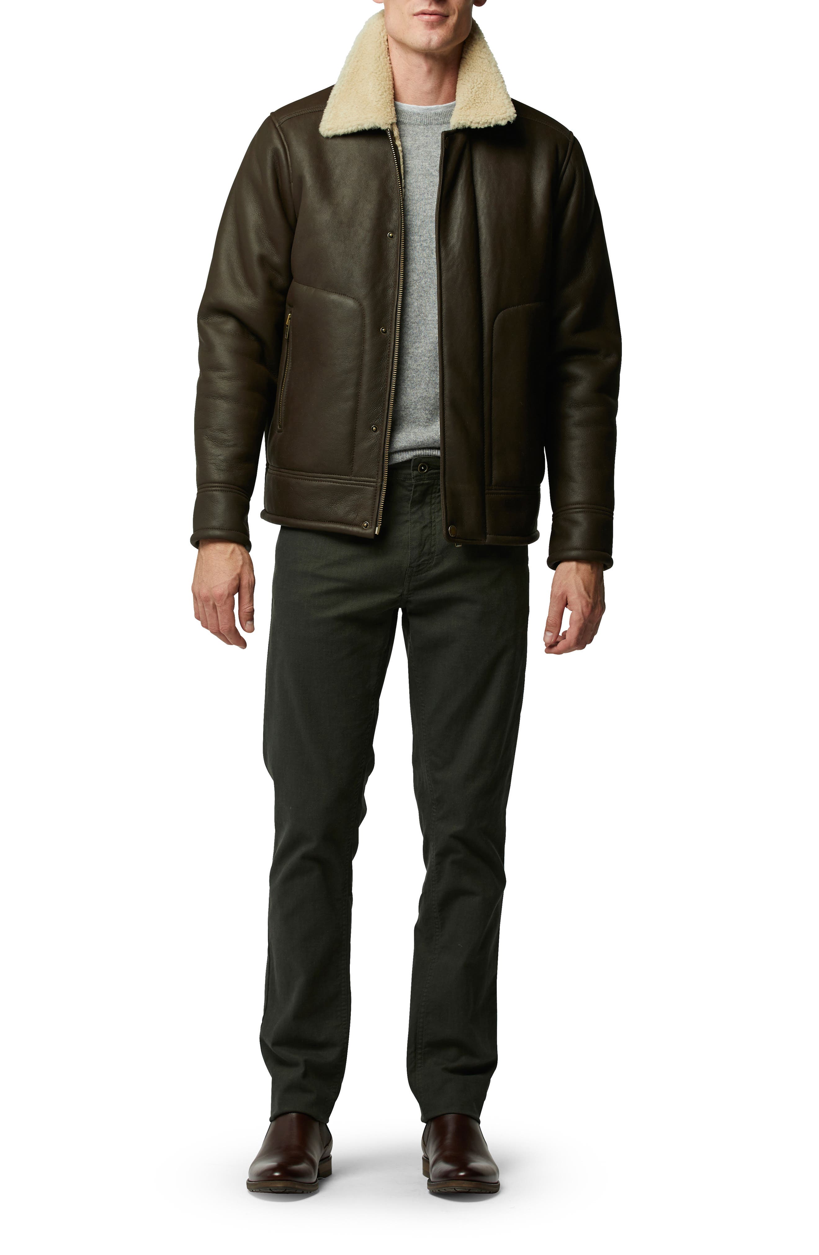 Rodd & Gunn Arrowtown Genuine Shearling Lined Jacket | Nordstrom