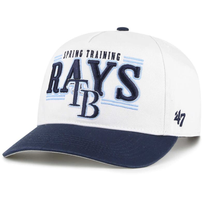 47 ' White Tampa Bay Rays 2024 Spring Training Oceanside Hitch Adjustable Hat | ModeSens