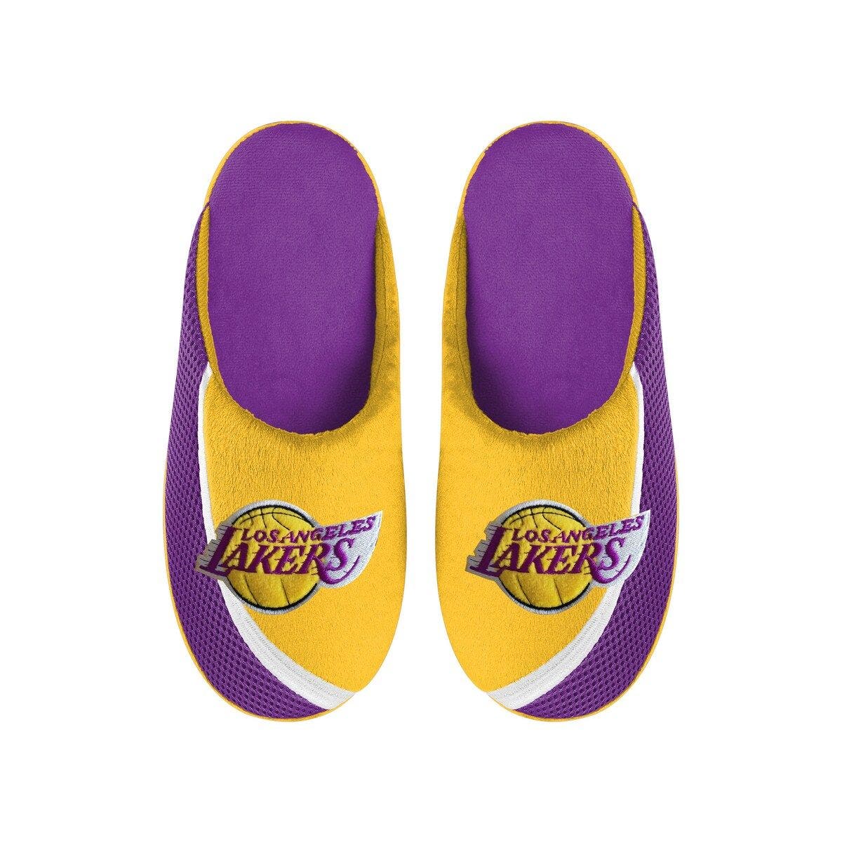FOCO Men's FOCO Los Angeles Lakers Big Logo Color Edge Slippers | Nordstrom