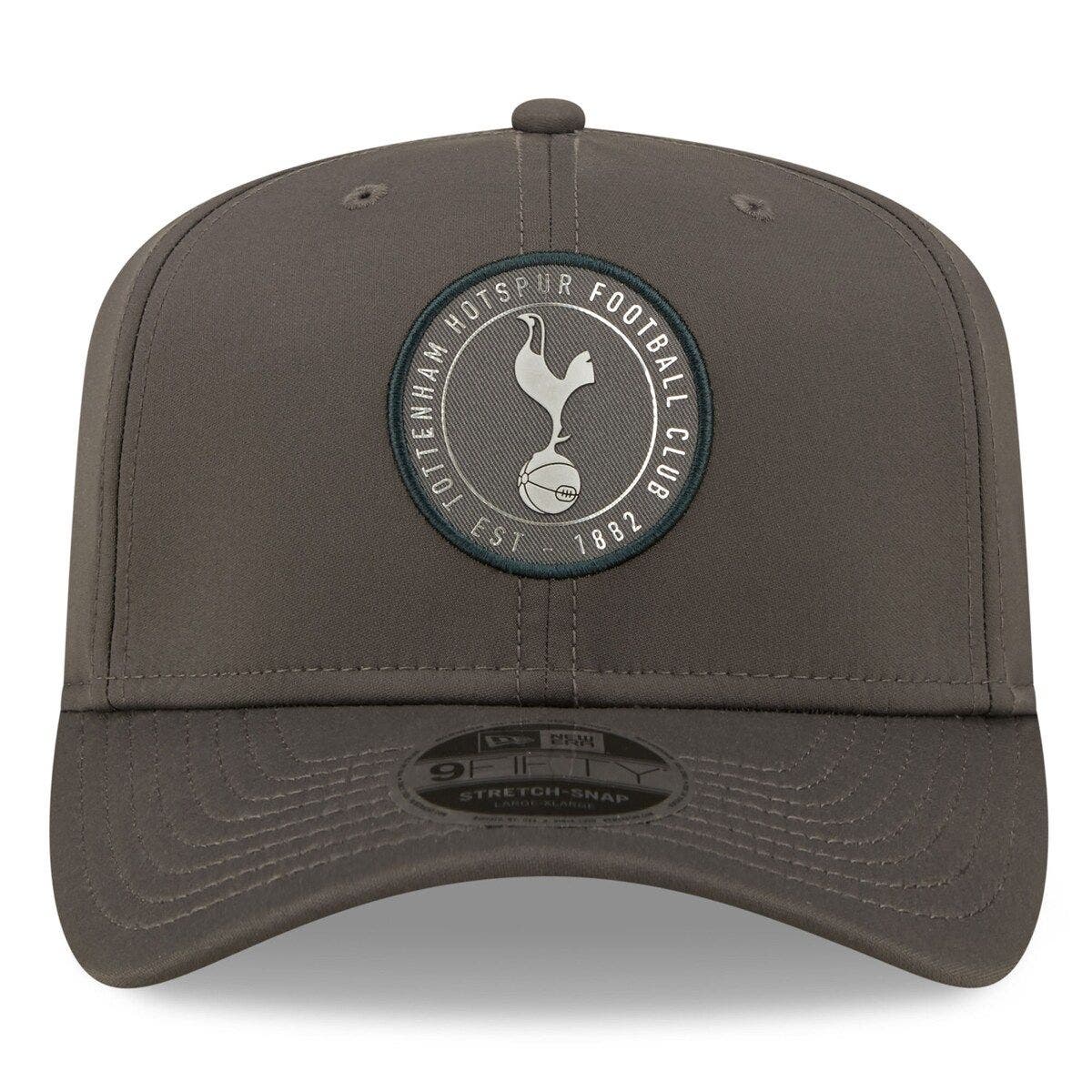 New Era Men's New Era Gray Tottenham Hotspur Iridescent Stretch Snap ...
