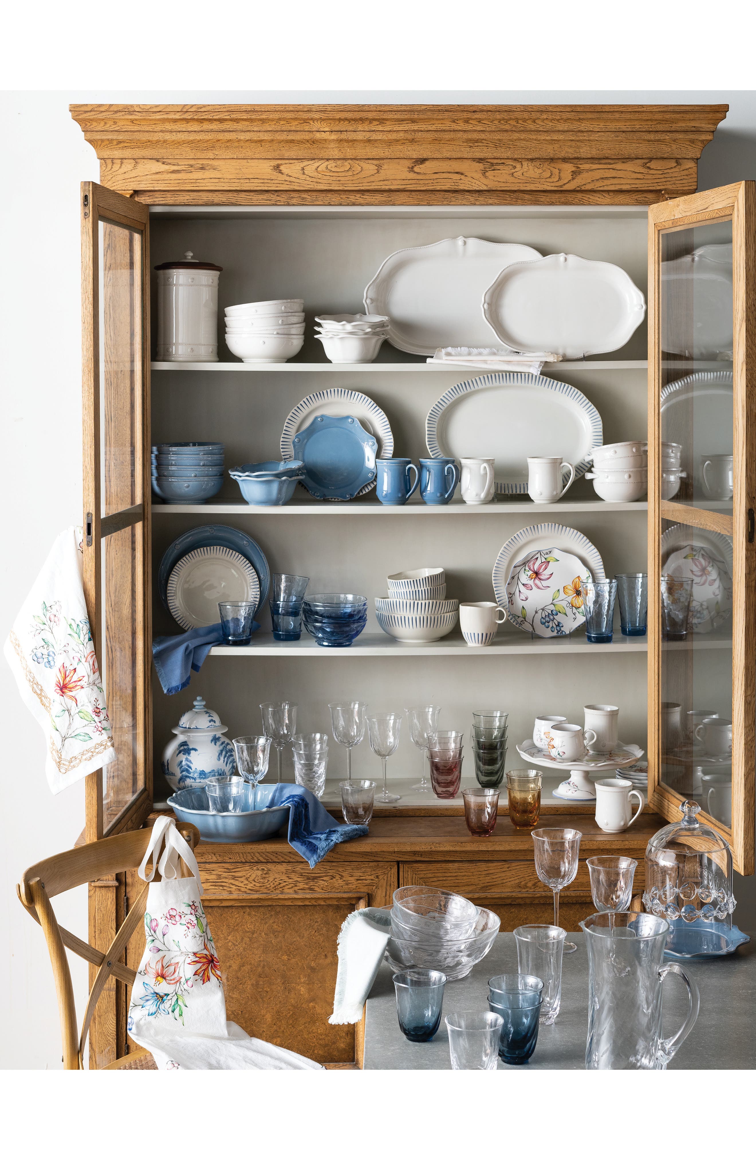 Juliska Sitio Stripe 4-Piece Table Setting | Nordstrom