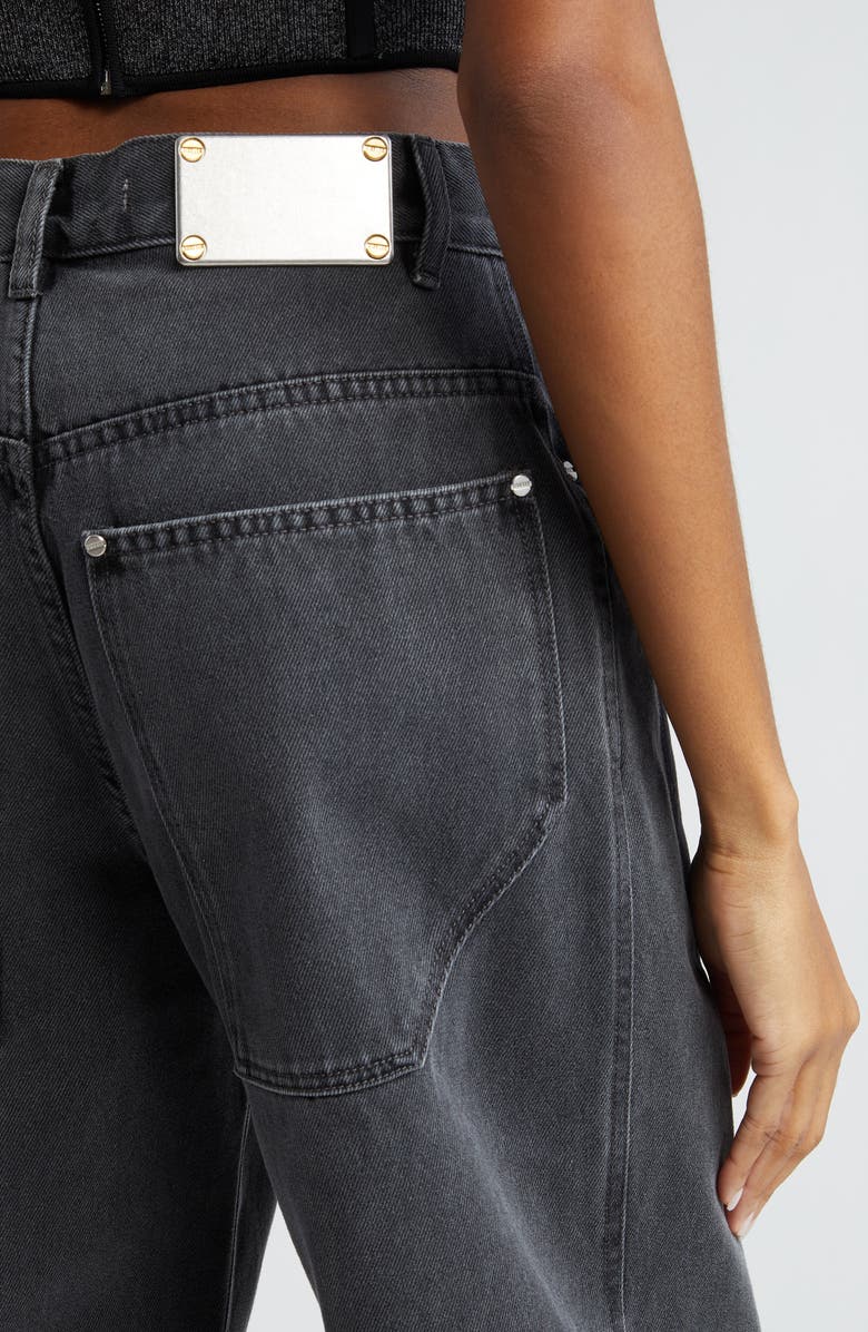 Dion Lee Slouchy Darted Low Rise Wide Leg Jeans | Nordstrom