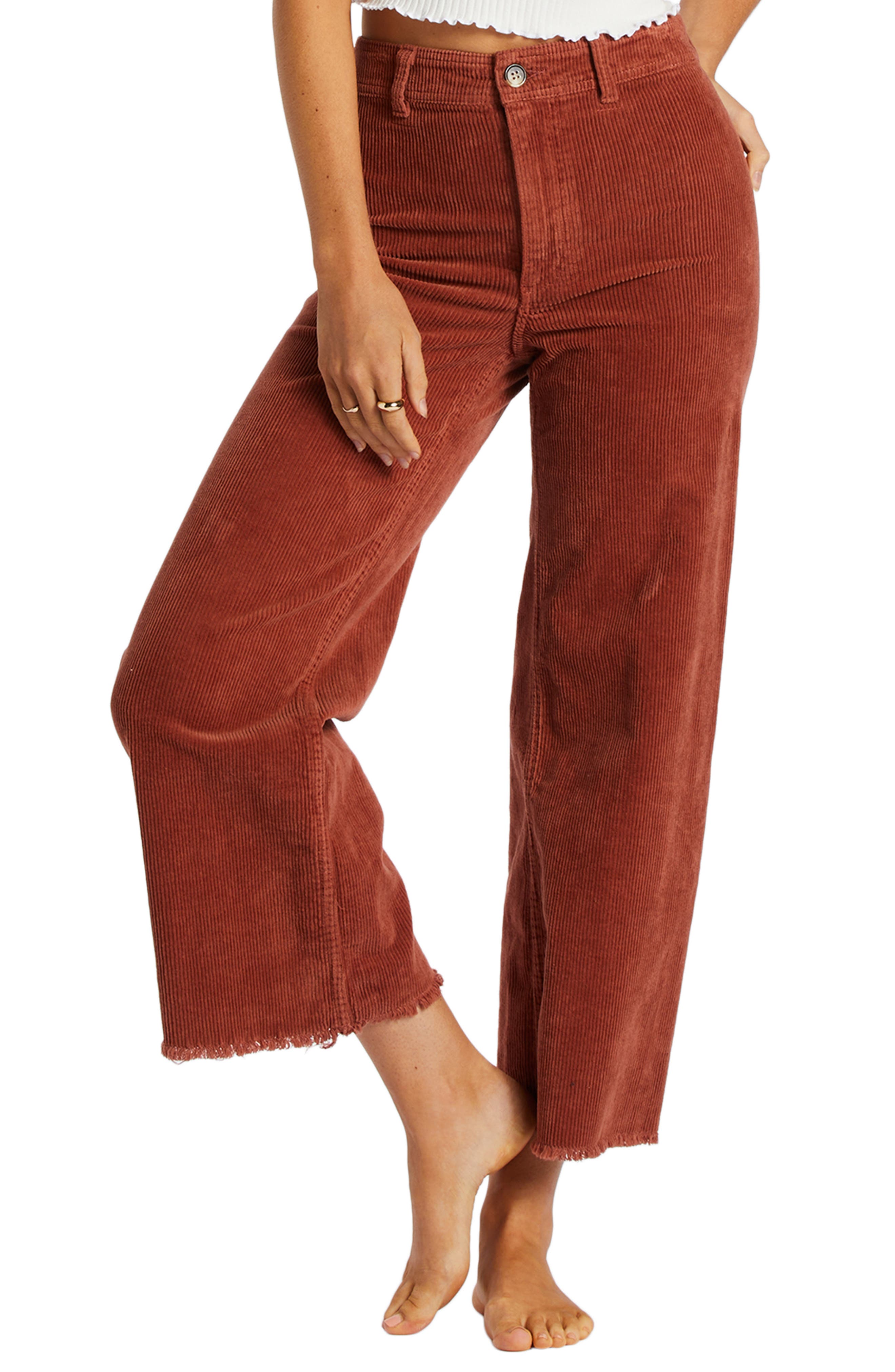 Billabong Free Fall High Waist Wide Leg Corduroy Pants | Nordstrom