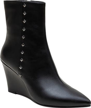 Lisa Vicky Sassy Pointed Toe Wedge Bootie (Women) | Nordstromrack