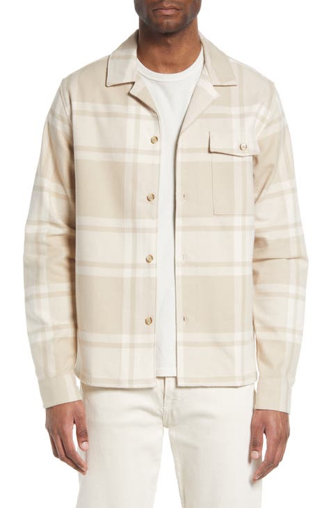 Men's Beige Flannel Shirts | Nordstrom