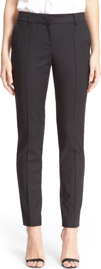 St. John Collection Jennifer Micro Ottoman Ankle Pants | Nordstrom