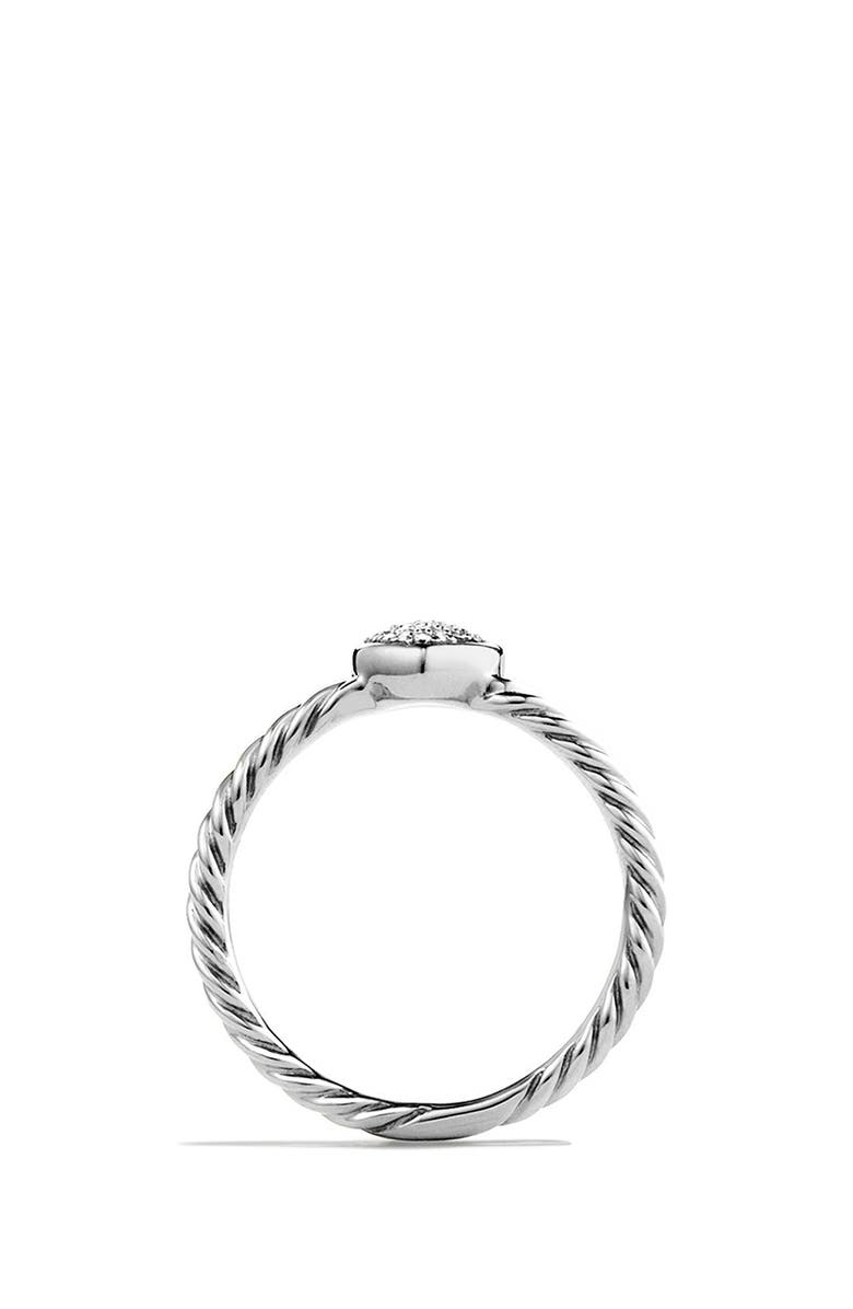 David Yurman Cable Collectibles Pavé Diamond Heart Ring | Nordstrom