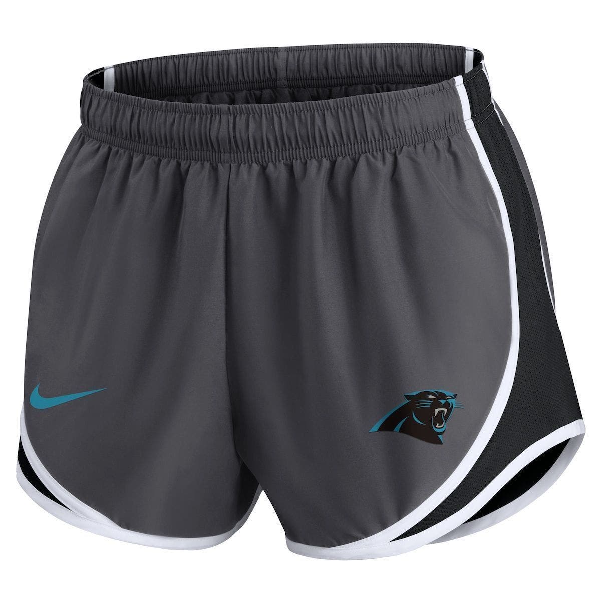Nike Women's Nike Charcoal Carolina Panthers Logo Performance Tempo ...