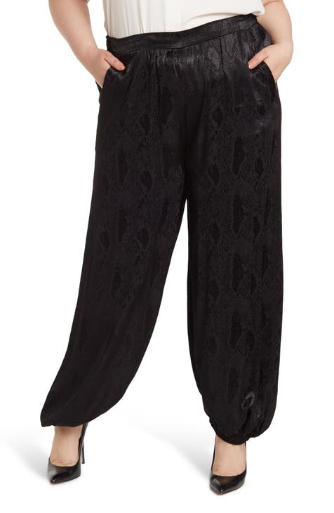 Women's Black Plus-Size Pants & Leggings | Nordstrom