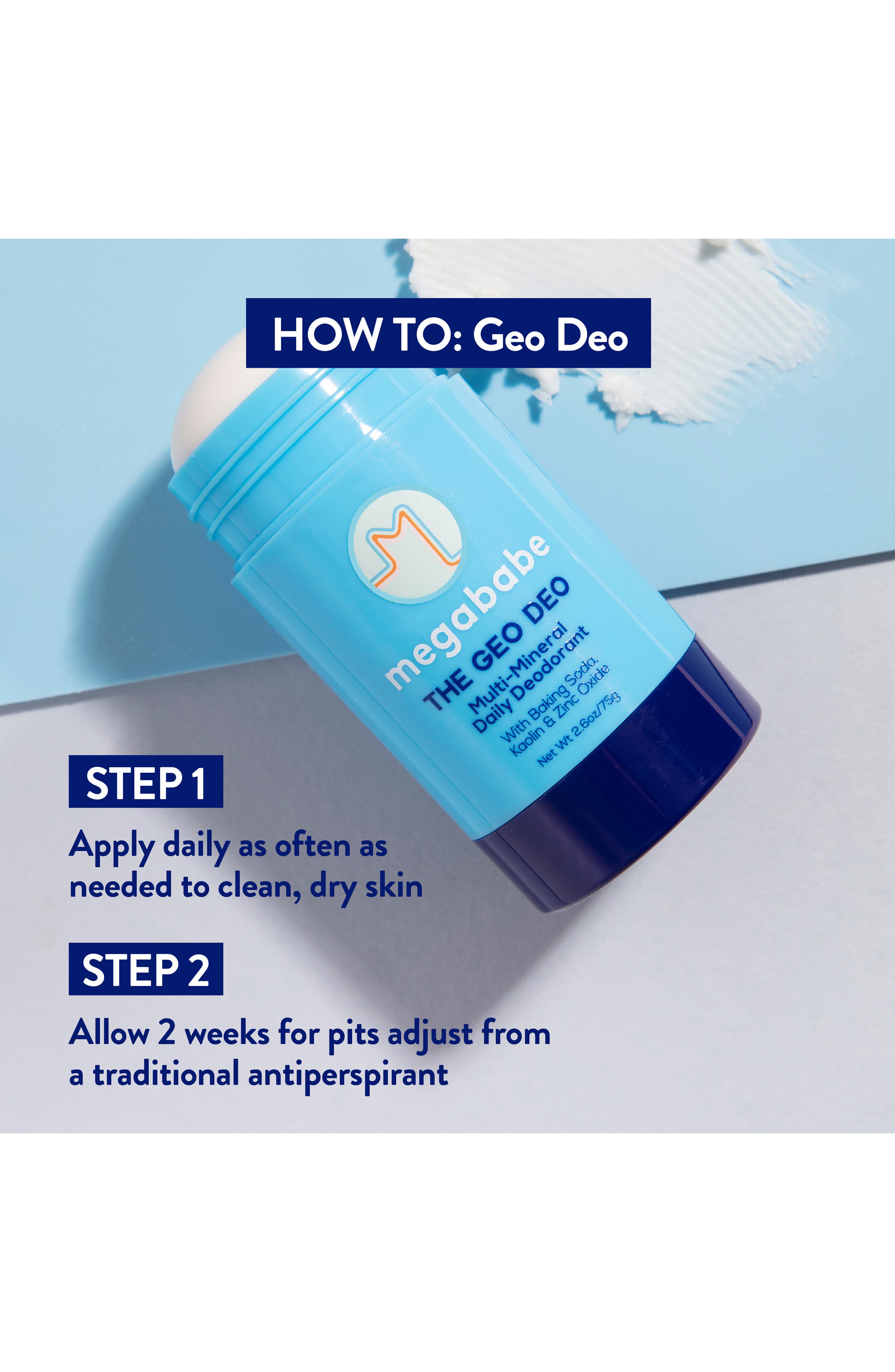 Megababe The Geo Deo Multi-Mineral Daily Deodorant | Nordstrom