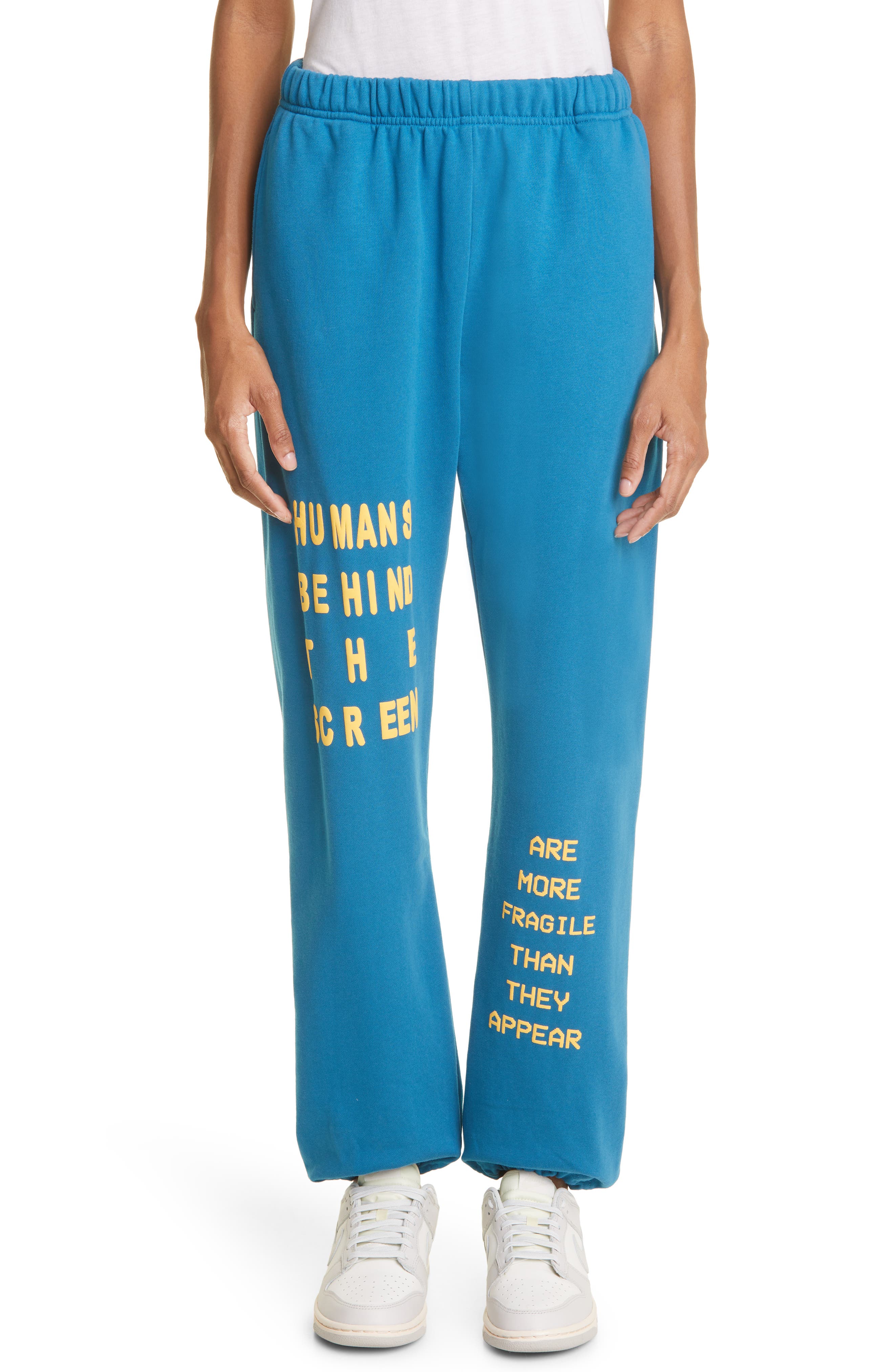 THE MAYFAIR GROUP Fragile Humans Cotton Sweatpants | Nordstrom