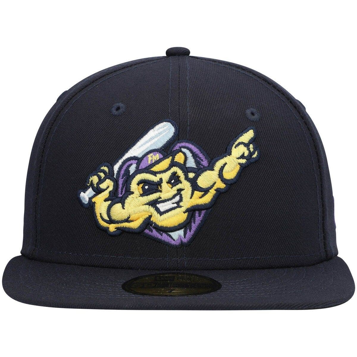 New Era Men's New Era Navy Fort Myers Mighty Mussels Authentic ...