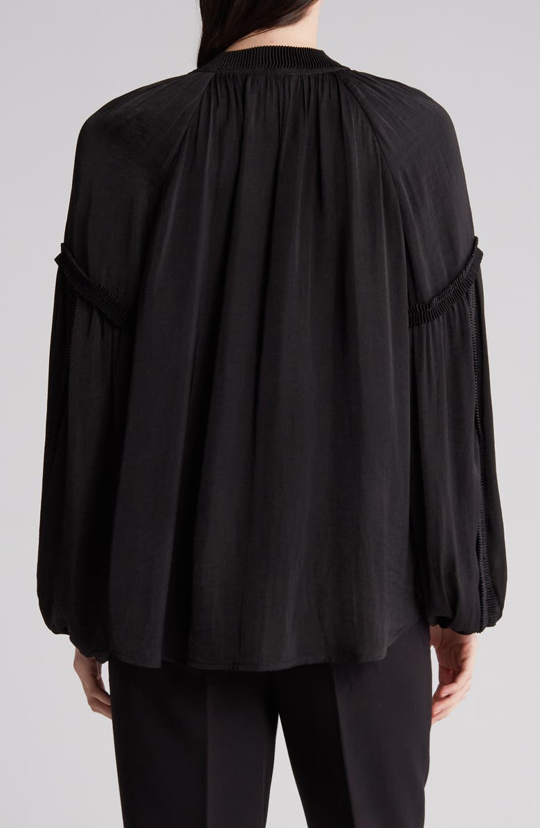 Gemma + Jane Split Neck Long Sleeve Blouse | Nordstromrack
