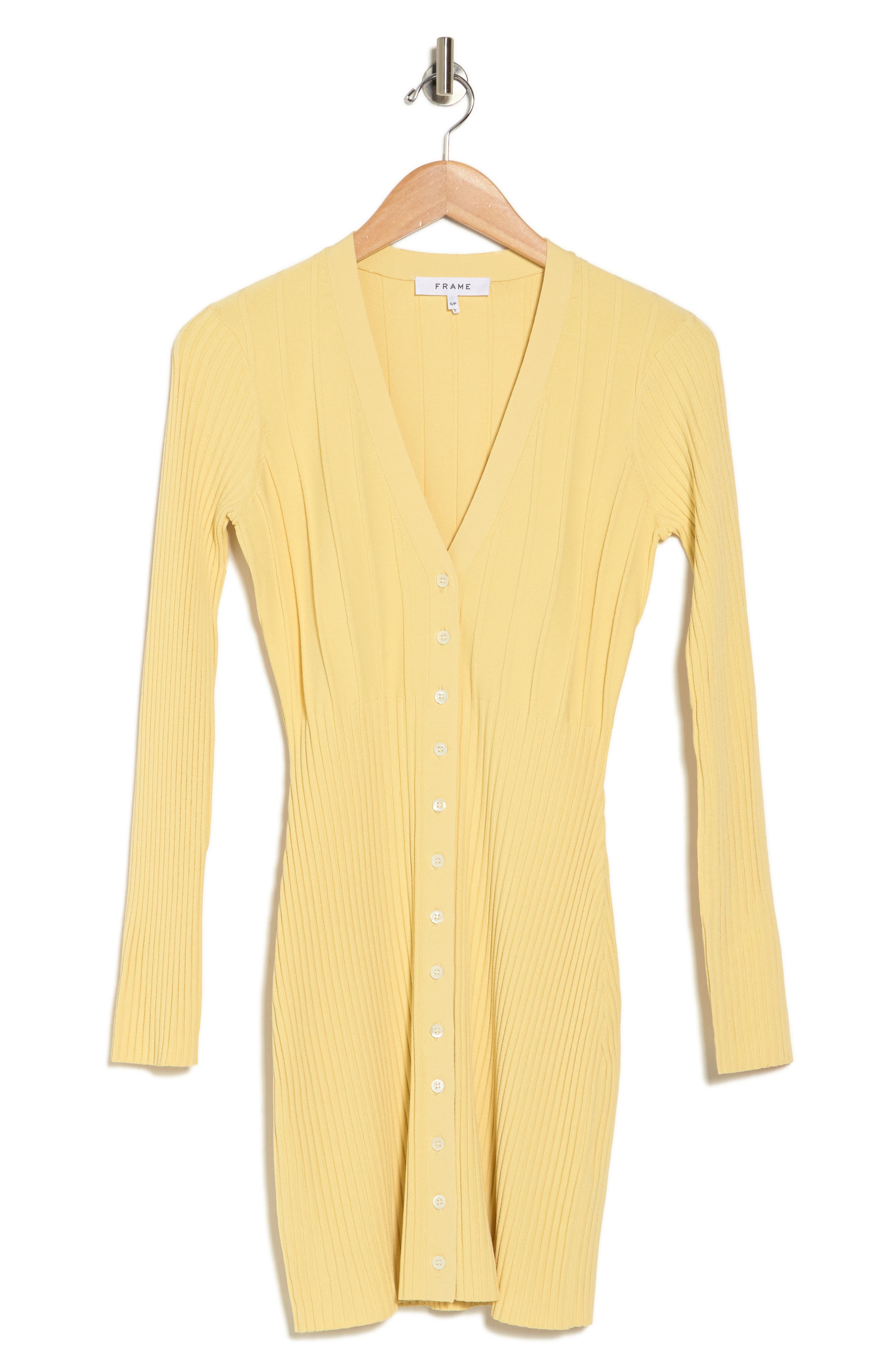 FRAME Long Ribbed Cardigan | Nordstromrack