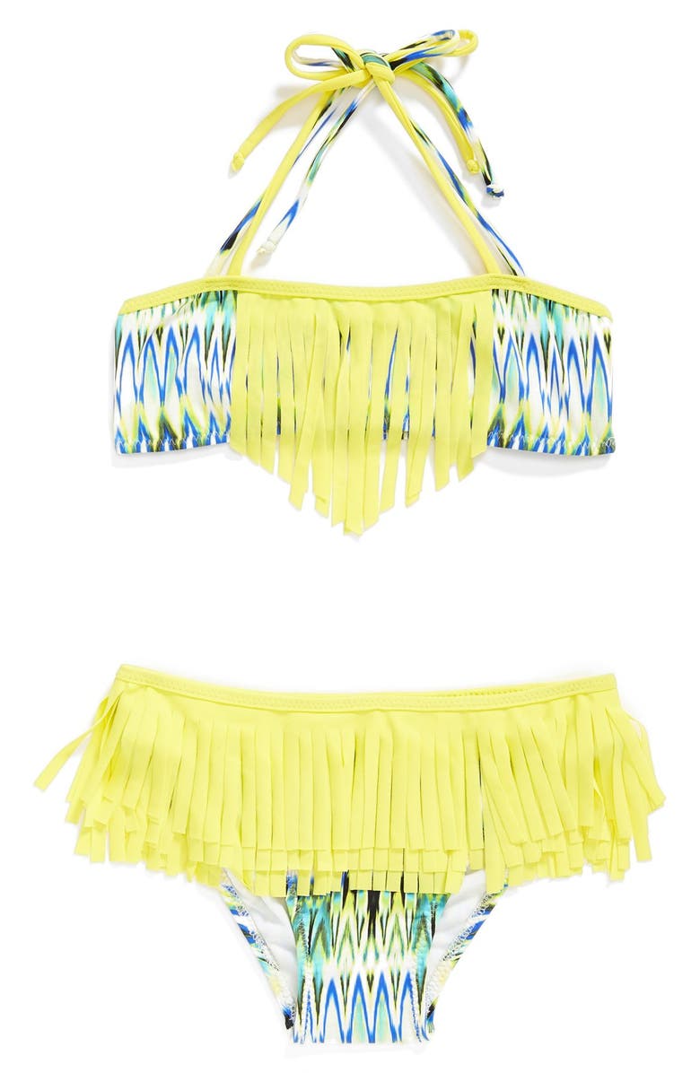To The 9s Fringe Two Piece Swimsuit Big Girls Nordstrom