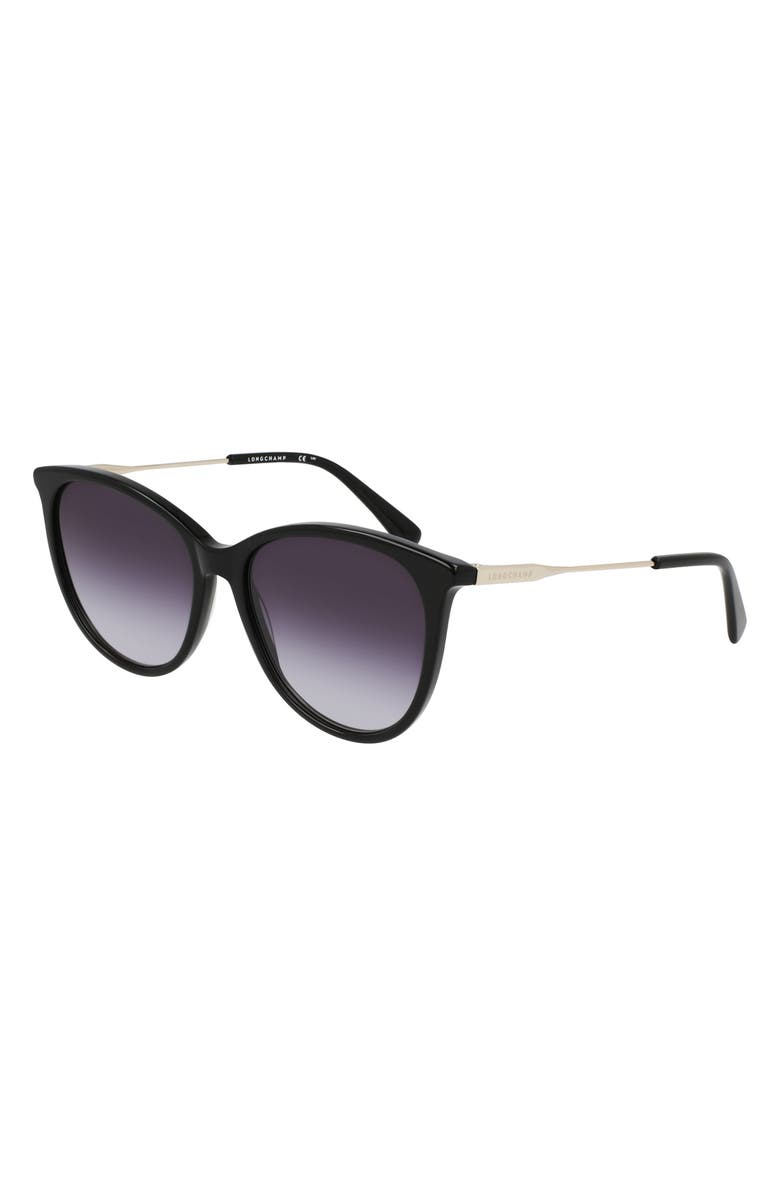 Longchamp 55mm Gradient Tea Cup Sunglasses | Nordstrom