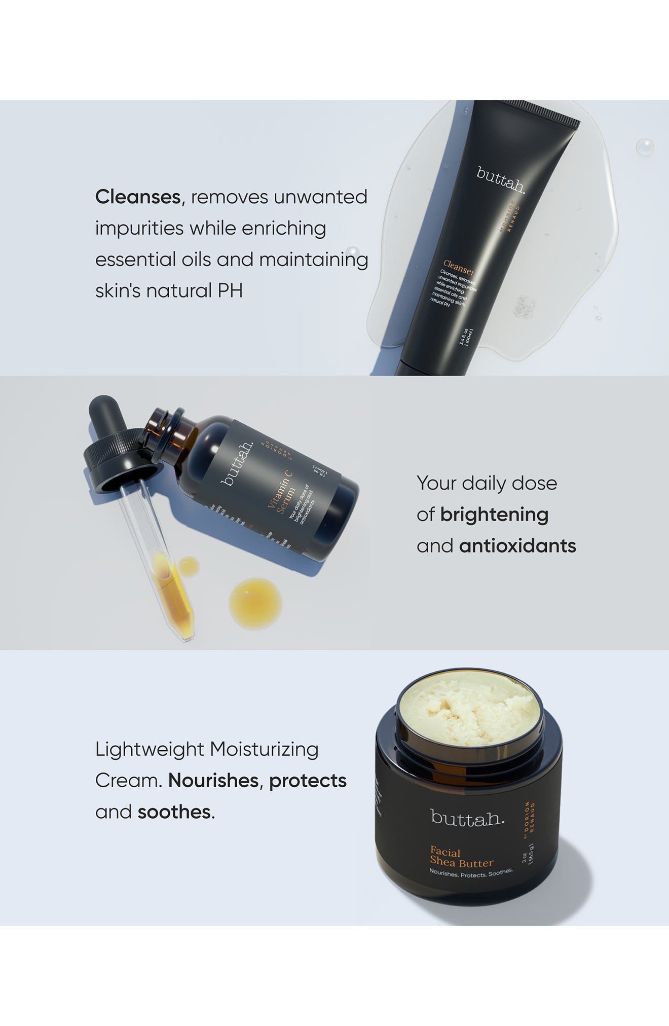 Buttah Skin Skin-Transforming Kit with Facial Shea Butter | Nordstrom