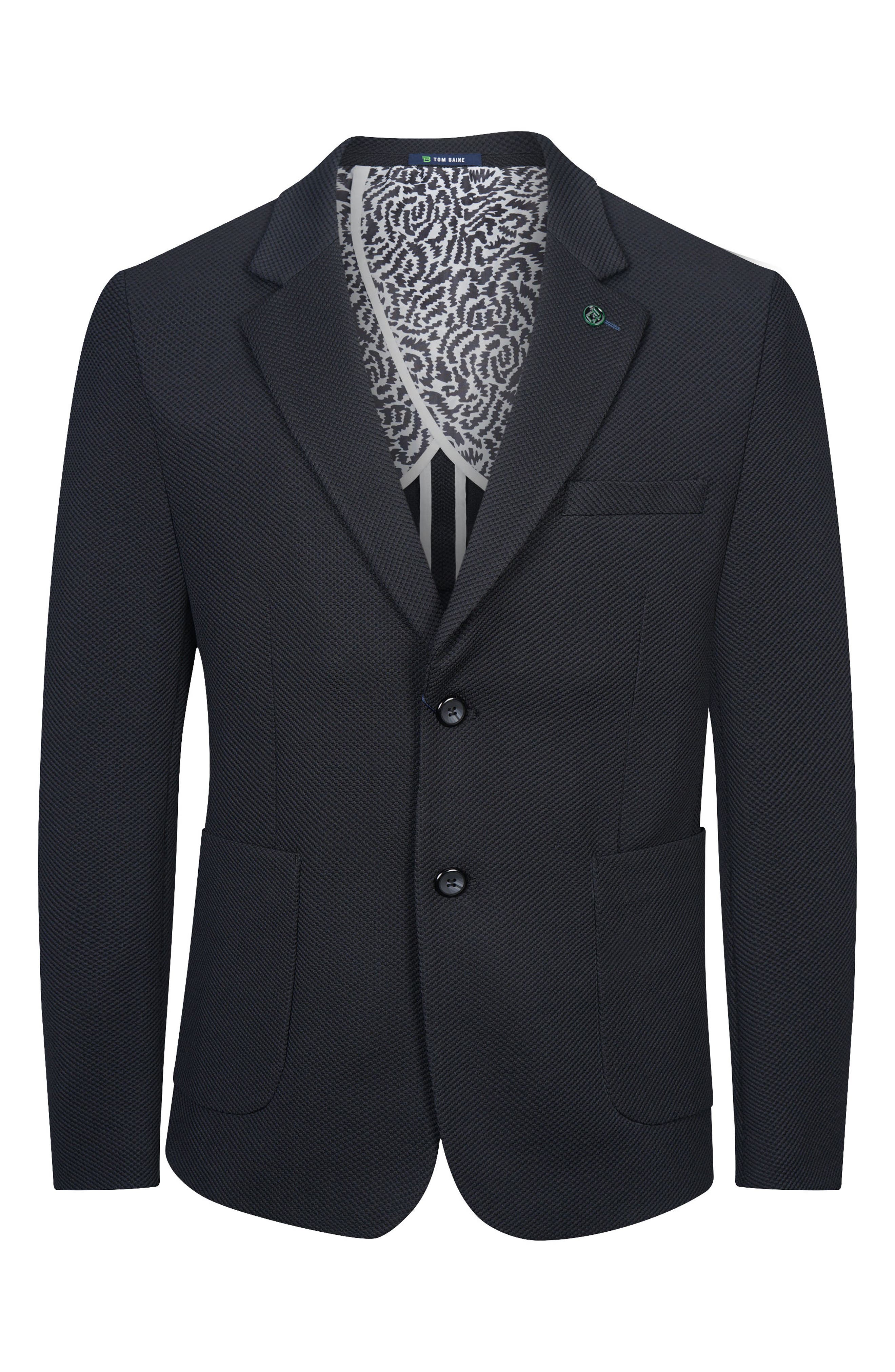 TOM BAINE Performance Two-Button Waffle Sport Coat | Nordstromrack