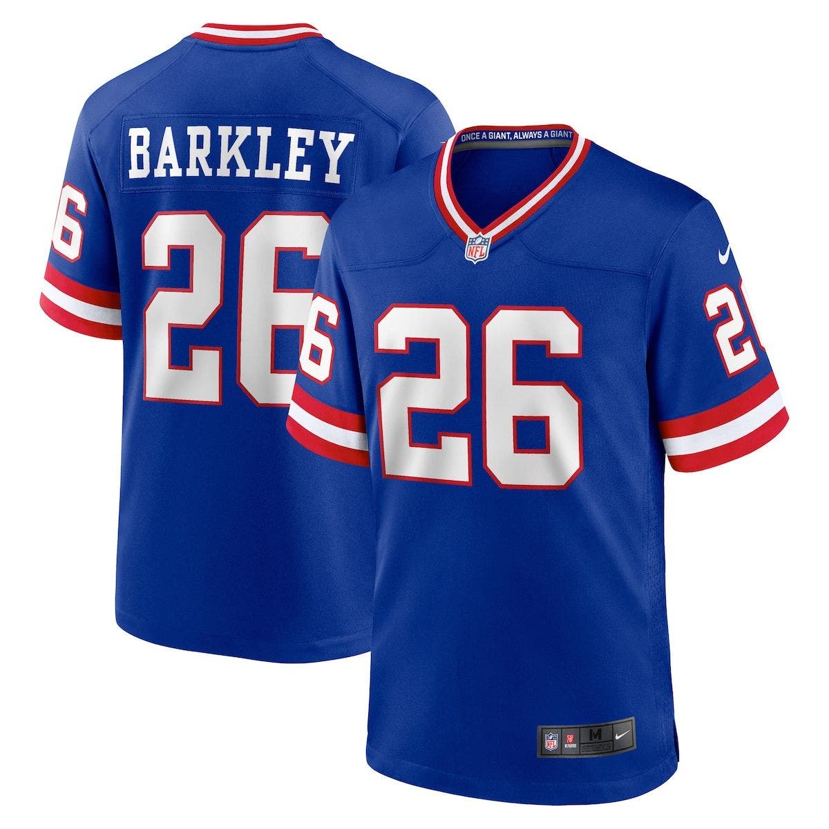 Nike Men's Nike Saquon Barkley Royal New York Giants Classic Player Game Jersey | Nordstrom