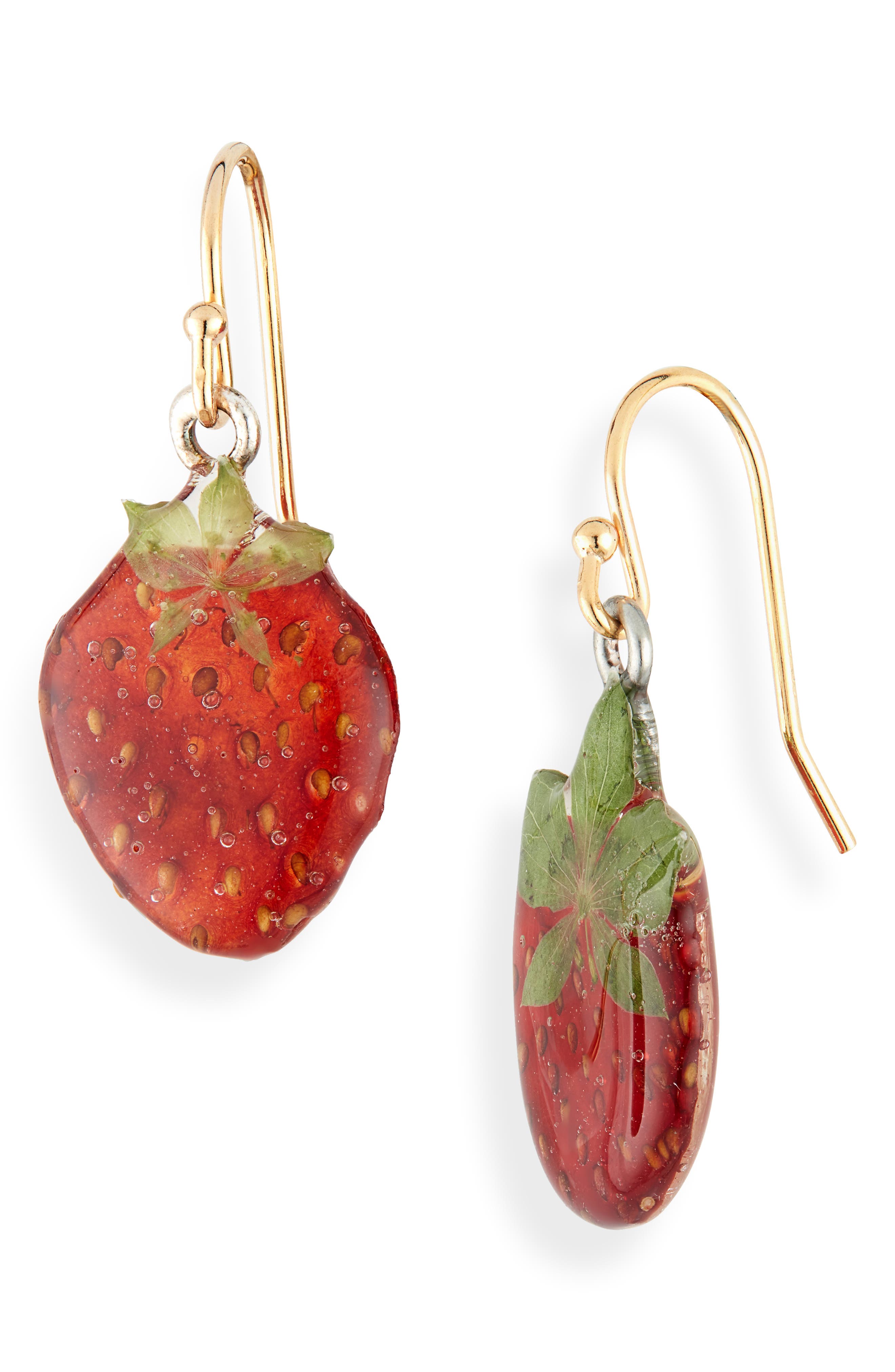 Dauphinette Itty Bitty Strawberry Earrings | Nordstrom