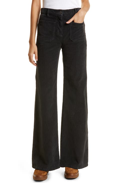 Women's Grey Wide-Leg Pants | Nordstrom